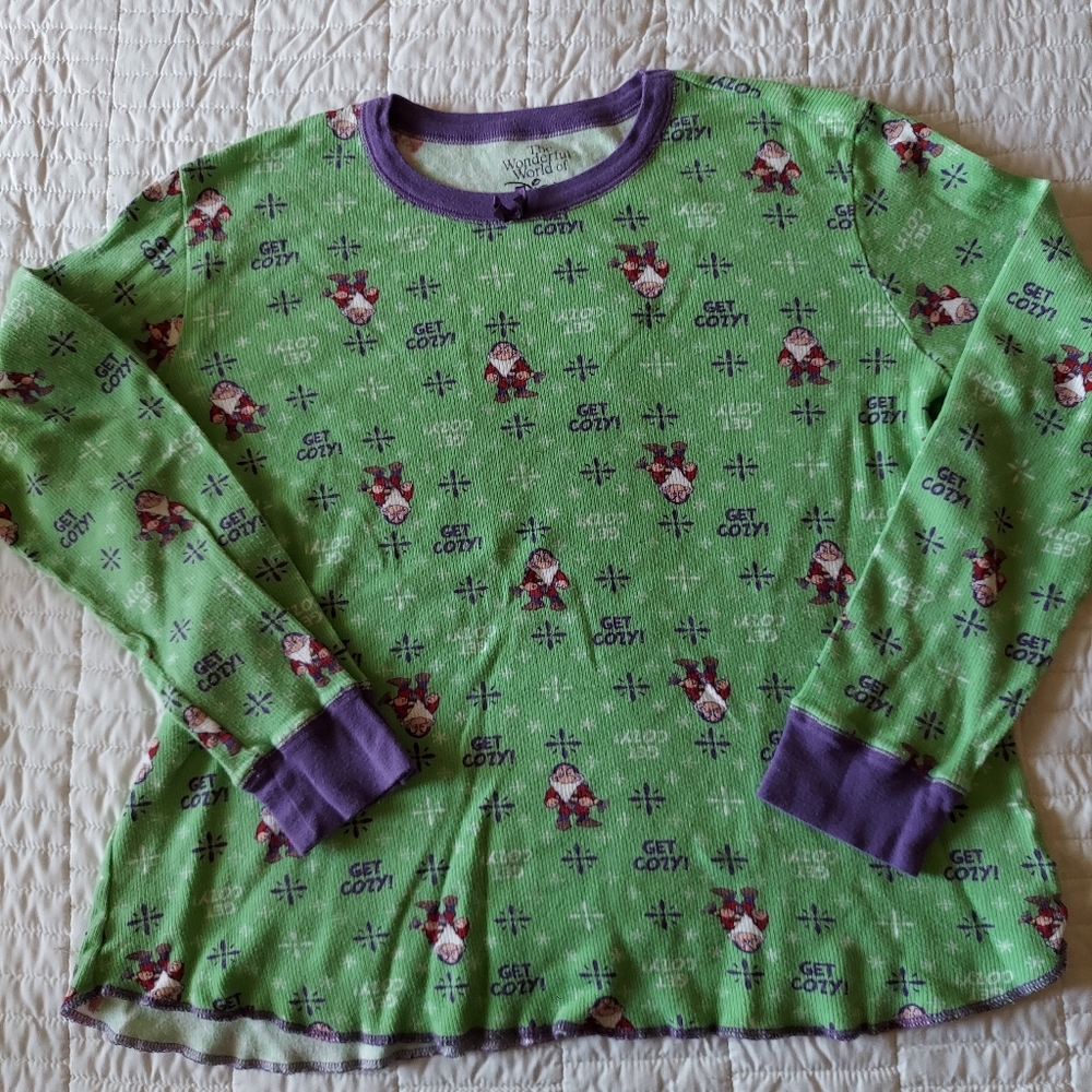 Disney's Grumpy Thermal Pajama Set - Gem